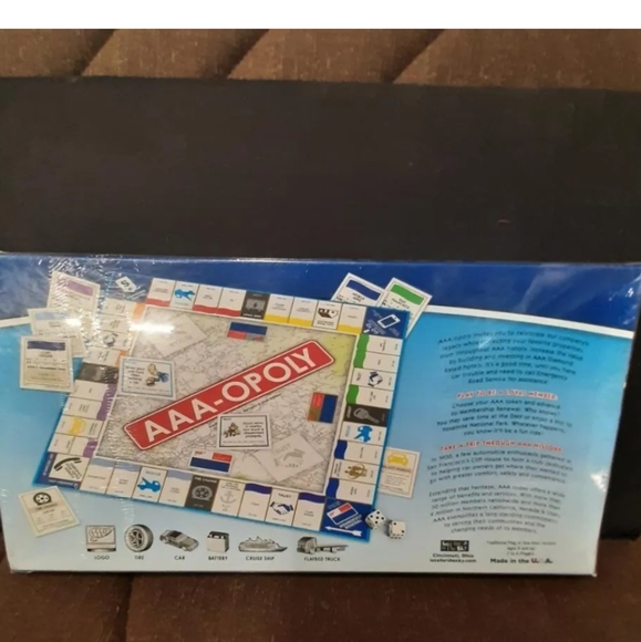 Games | New Aaaopoly Celebrating California Nevada Utah Monopoly Like ...